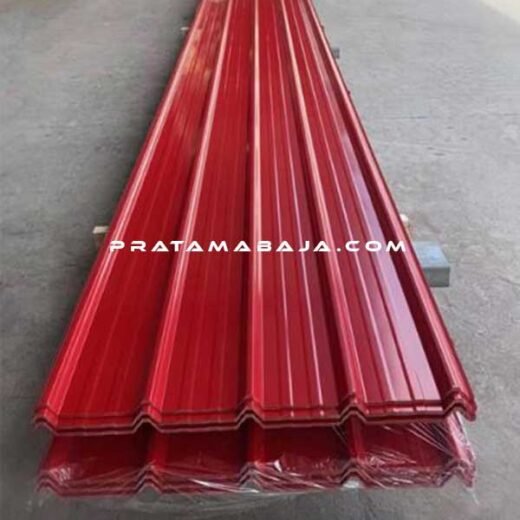 Harga Atap Spandek Warna Merah 2025 Toko & Pabrik Terdekat
