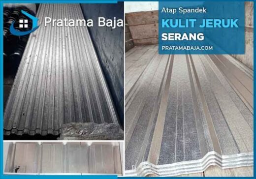 Harga Atap Spandek Aluminium Kulit Jeruk Serang 2026 - Pratama Baja